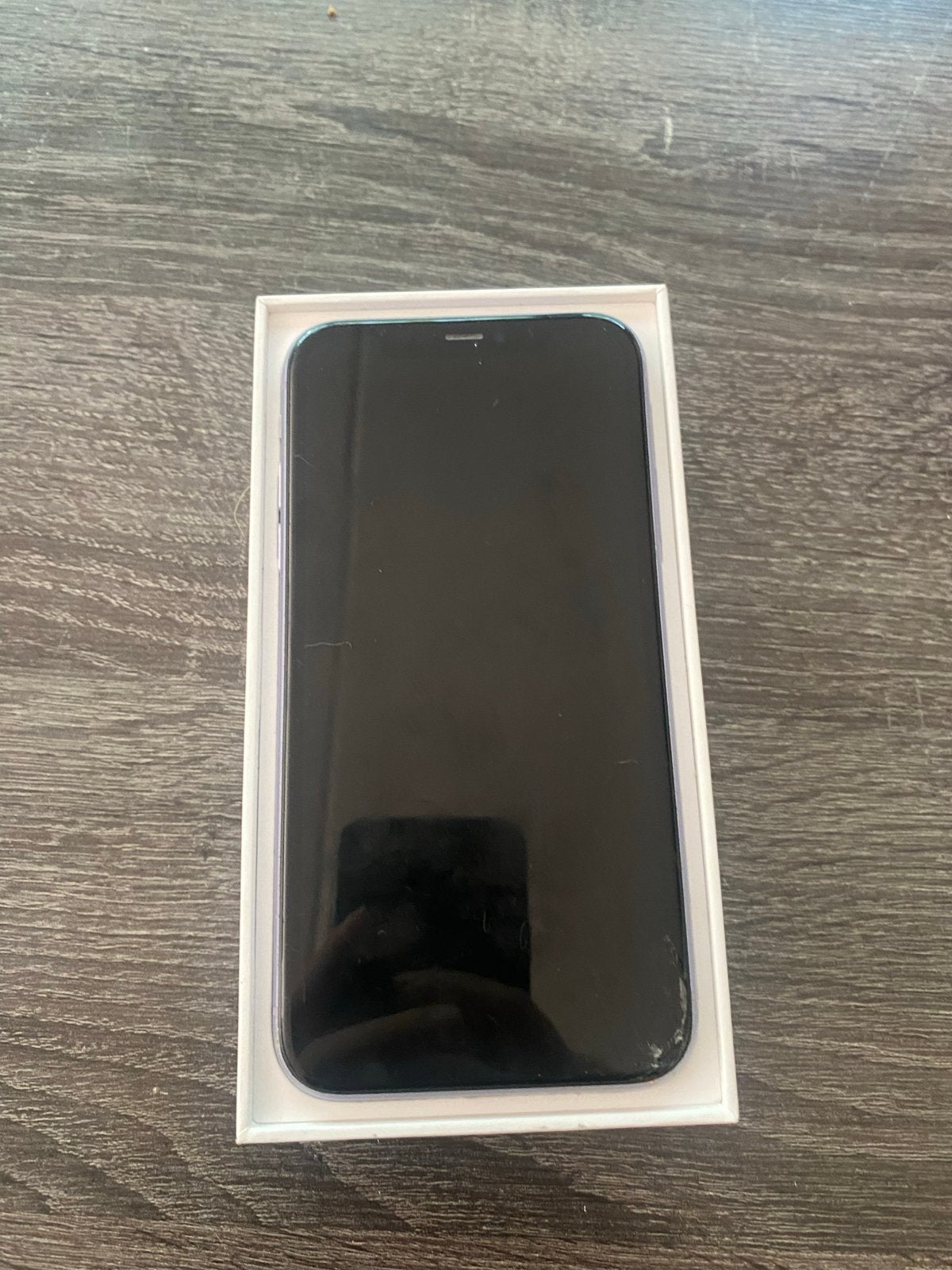 ≥ Apple iPhone 11 64GB Paars - Gebruikt met schermschade — Mobiele ...