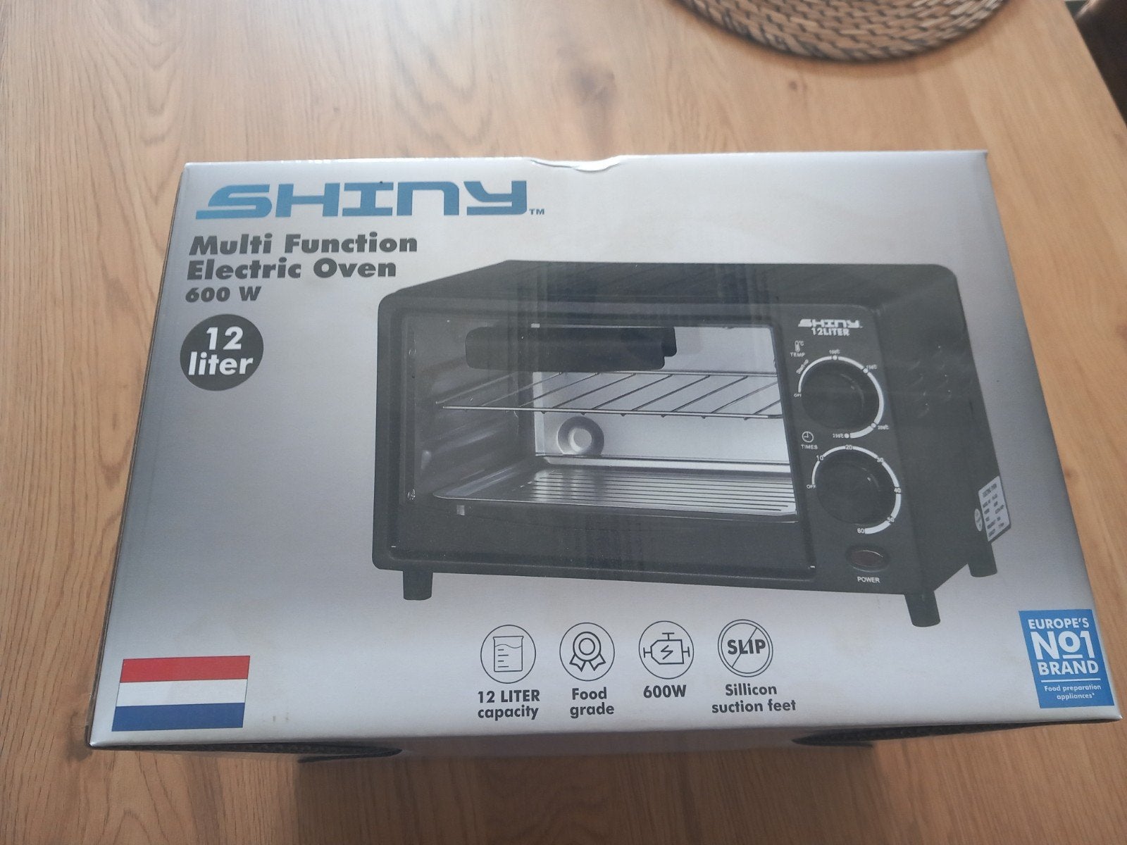 ≥ SHINY Multifunctionele Elektrische Oven 12 Liter 600W — Ovens ...