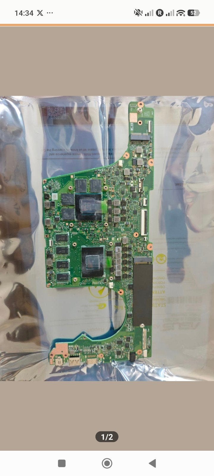 ≥ ASUS M6500QC Moederbord 16G/R7-5800H/A - water damage — Moederborden ...