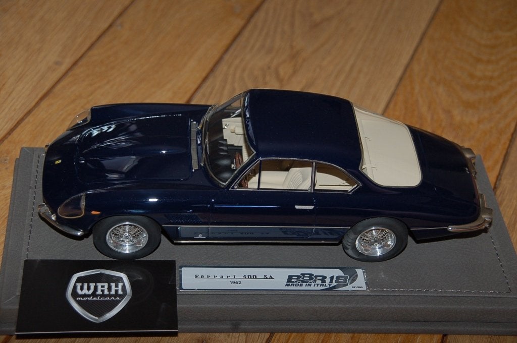 ≥ 1:18 Ferrari 400 Superamerica d.blue BBR zie info WRH — Modelauto's ...