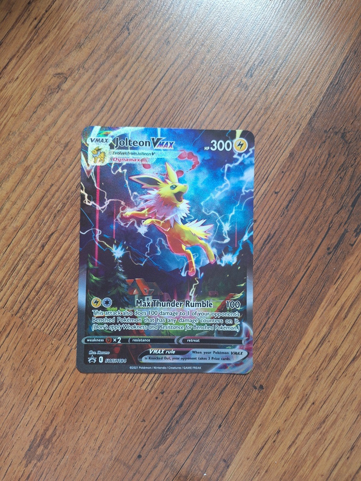 ≥ Jolteon VMAX Pokémon kaart Full Art zeldzaam speciale kaart ...