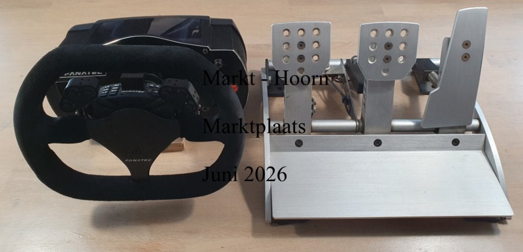≥ Fanatec race setup met Universal Hub en Clubsport pedalen ...