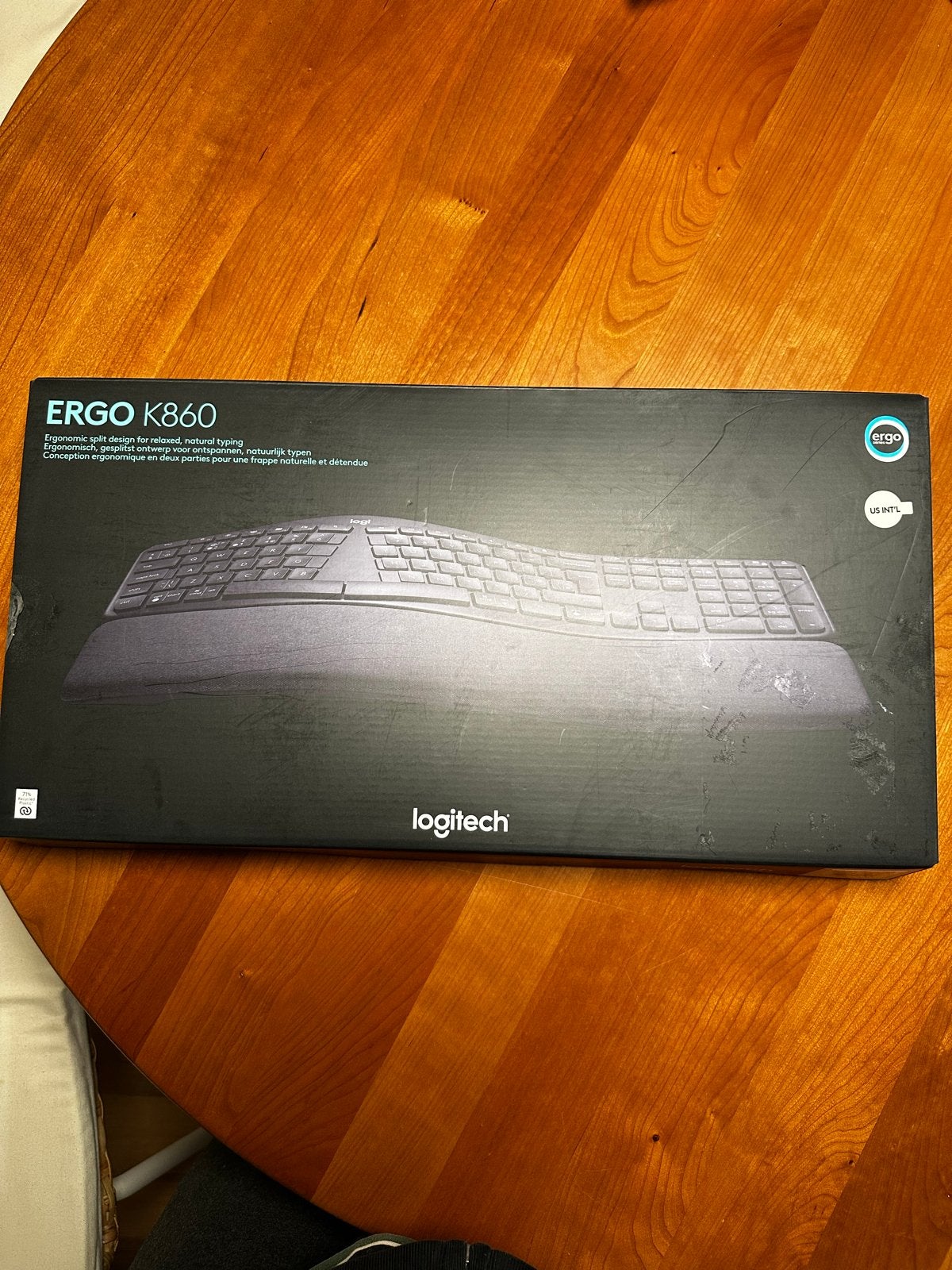 ≥ Logitech ERGO K860 Ergonomisch Draadloos Toetsenbord — Toetsenborden ...