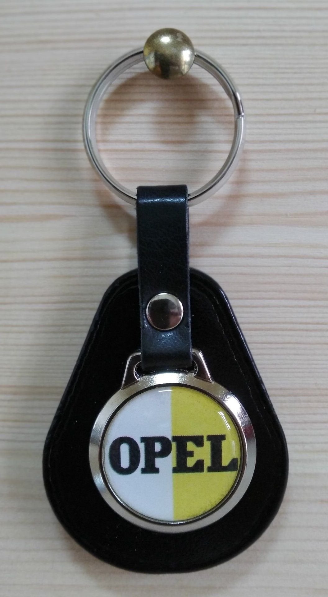 ≥ OPEL Sleutelhanger met logo . Zwart leer (m2408344025) — Overige Auto ...