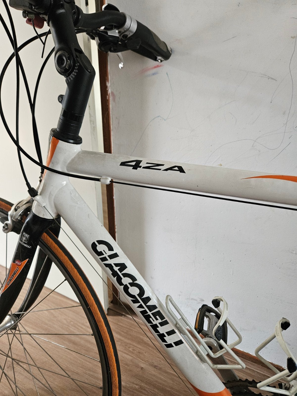 ≥ Giacomelli Racefiets - Wit/Oranje, Goede Staat (m2406218431 ...