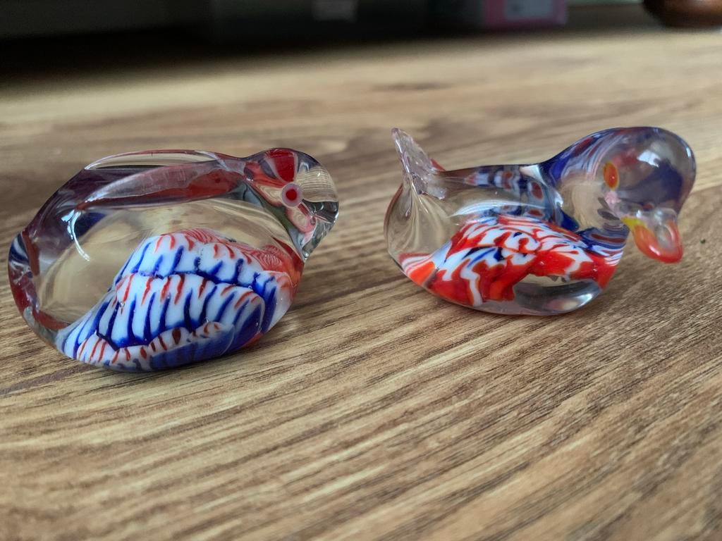 ≥ Vind murano eend in Antiek | Glas en Kristal op Marktplaats