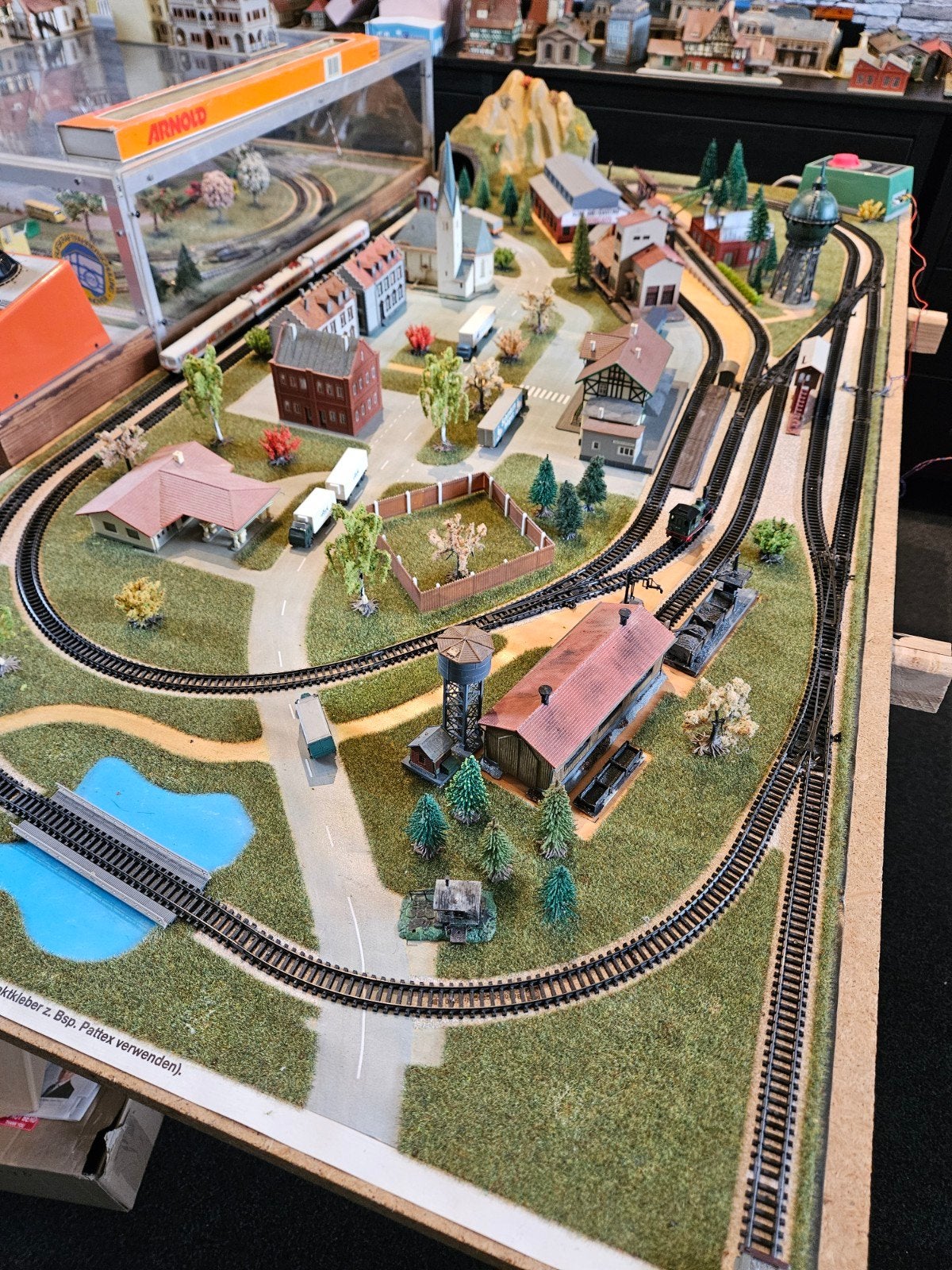 ≥ Treinplaat toporama Arnold N spoor modeltrein 1:160 — Modeltreinen ...
