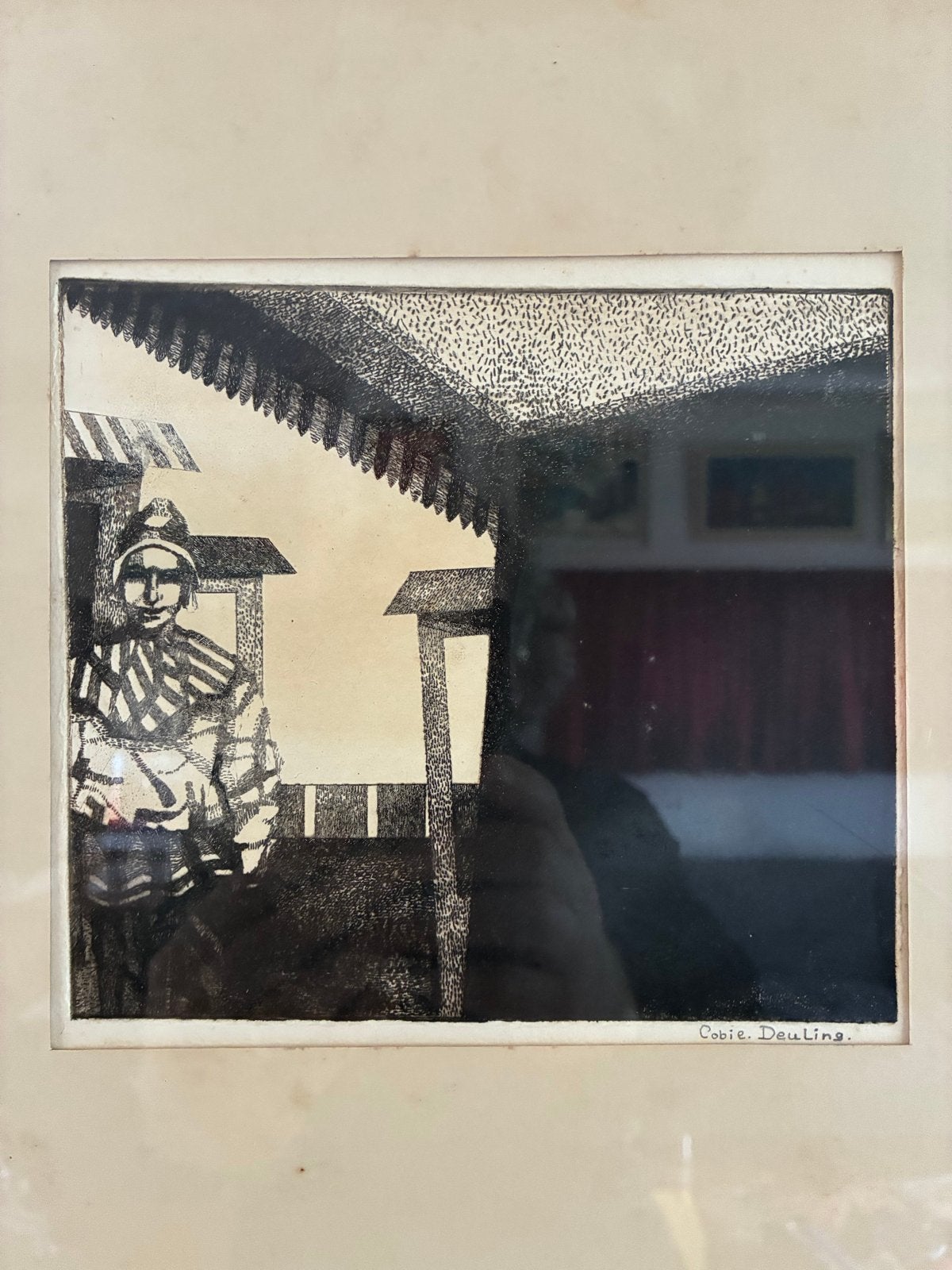 ≥ Coby Deuling - Droge naald zonder titel (1978) — Kunst | Etsen en ...