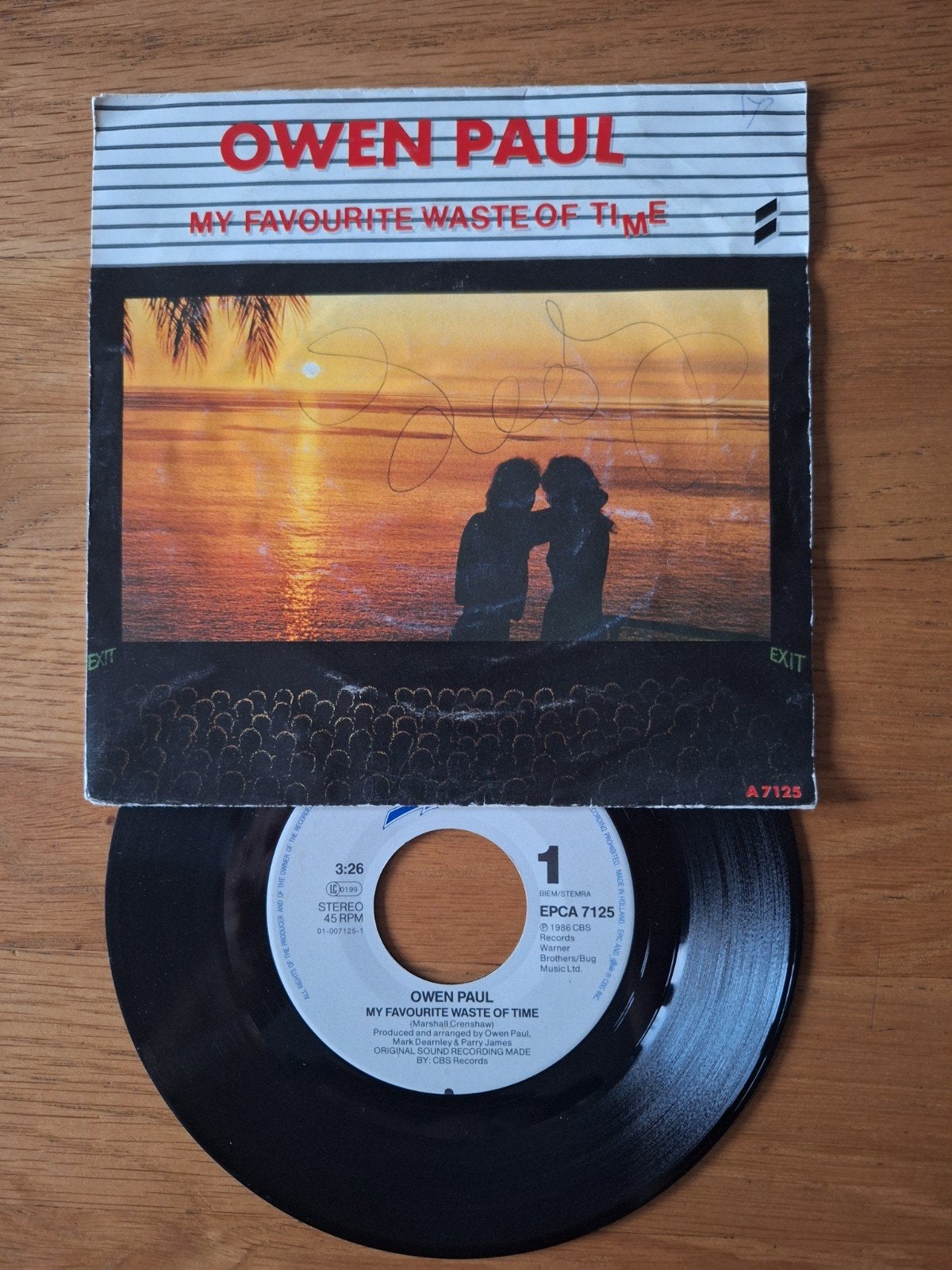 ≥ Owen Paul - My Favourite Waste of Time (Single) — Vinyl Singles ...