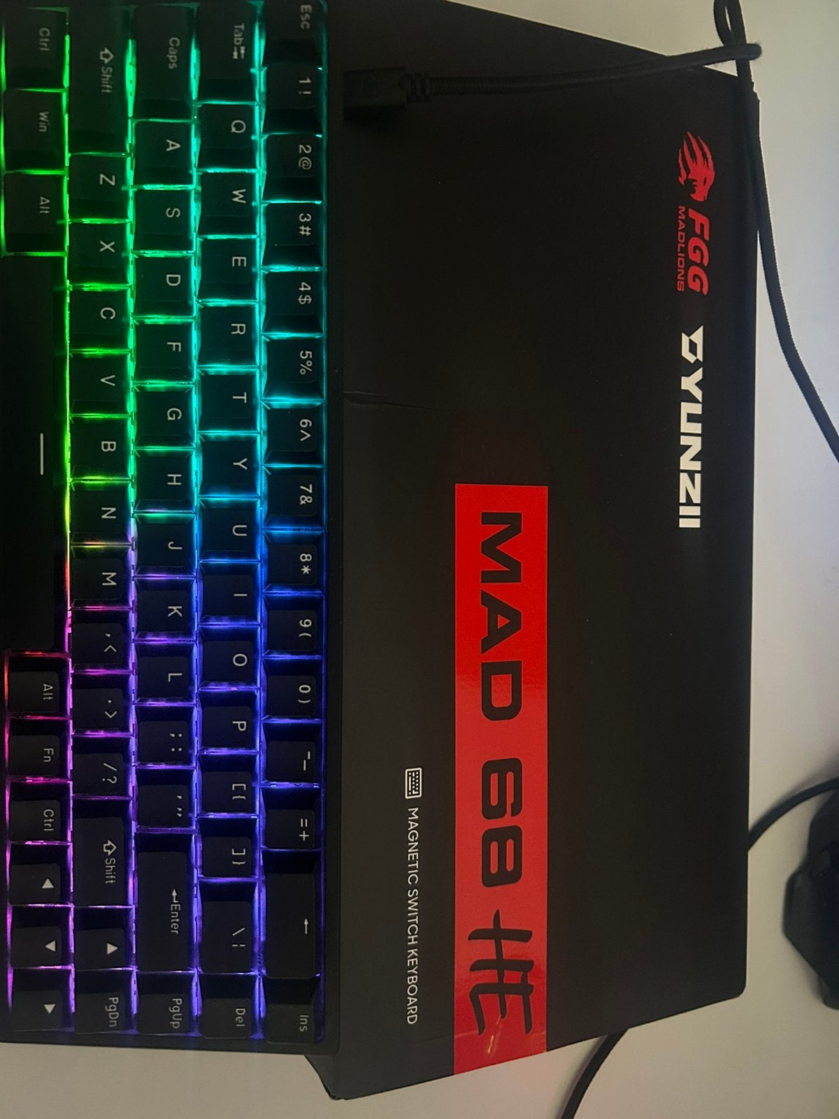 ≥ Mad 68HE Gaming Toetsenbord E-Sports Grade — Toetsenborden — Marktplaats