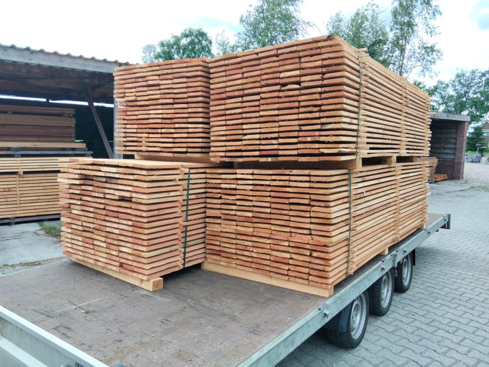 ≥ DOUGLAS/LARIKS PLANKEN €1.85/m1 — Palen, Balken en Planken — Marktplaats