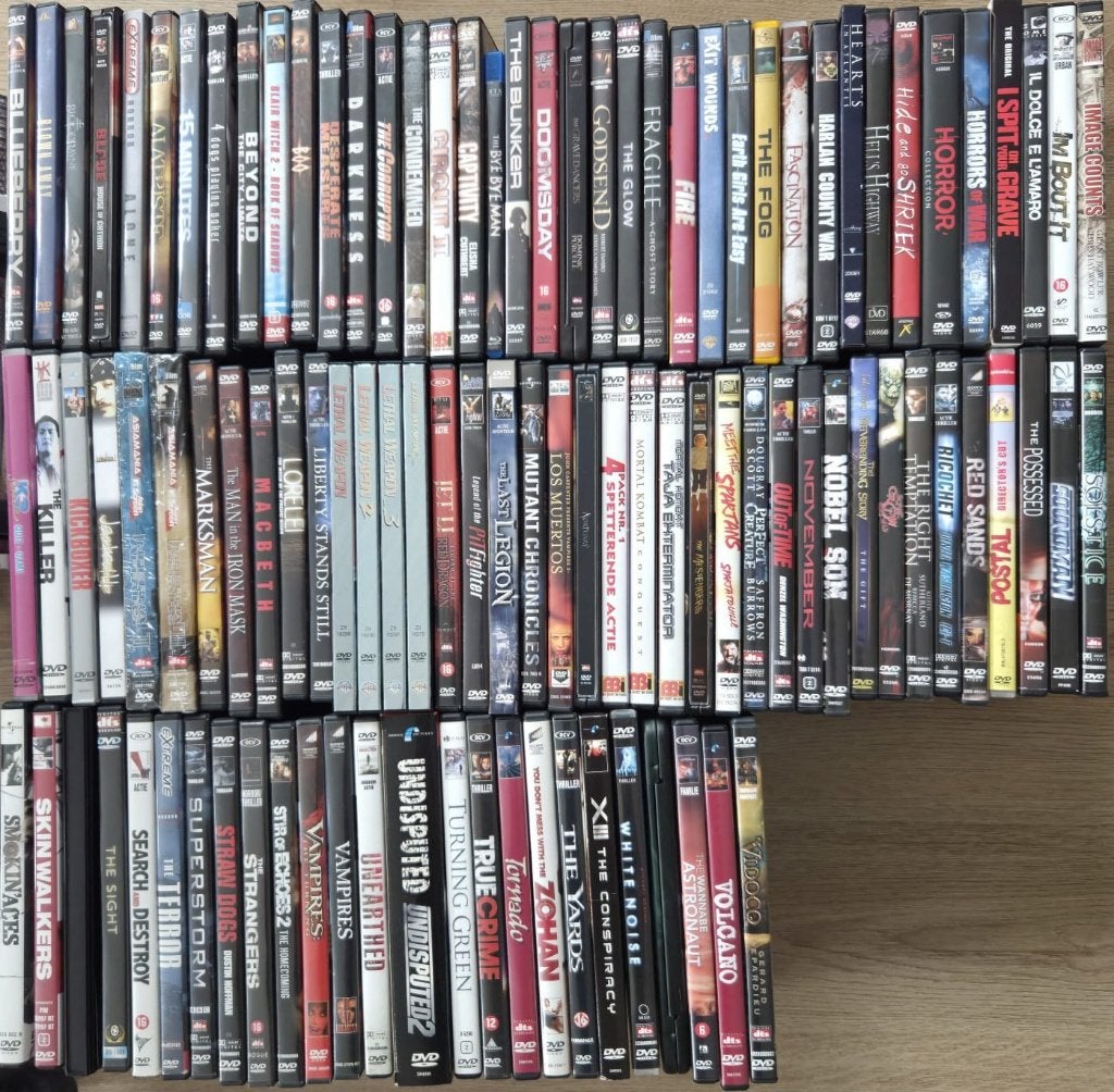 ≥ Verzameling 100+ dvd's - vooral actie en horror — Dvd's | Actie ...