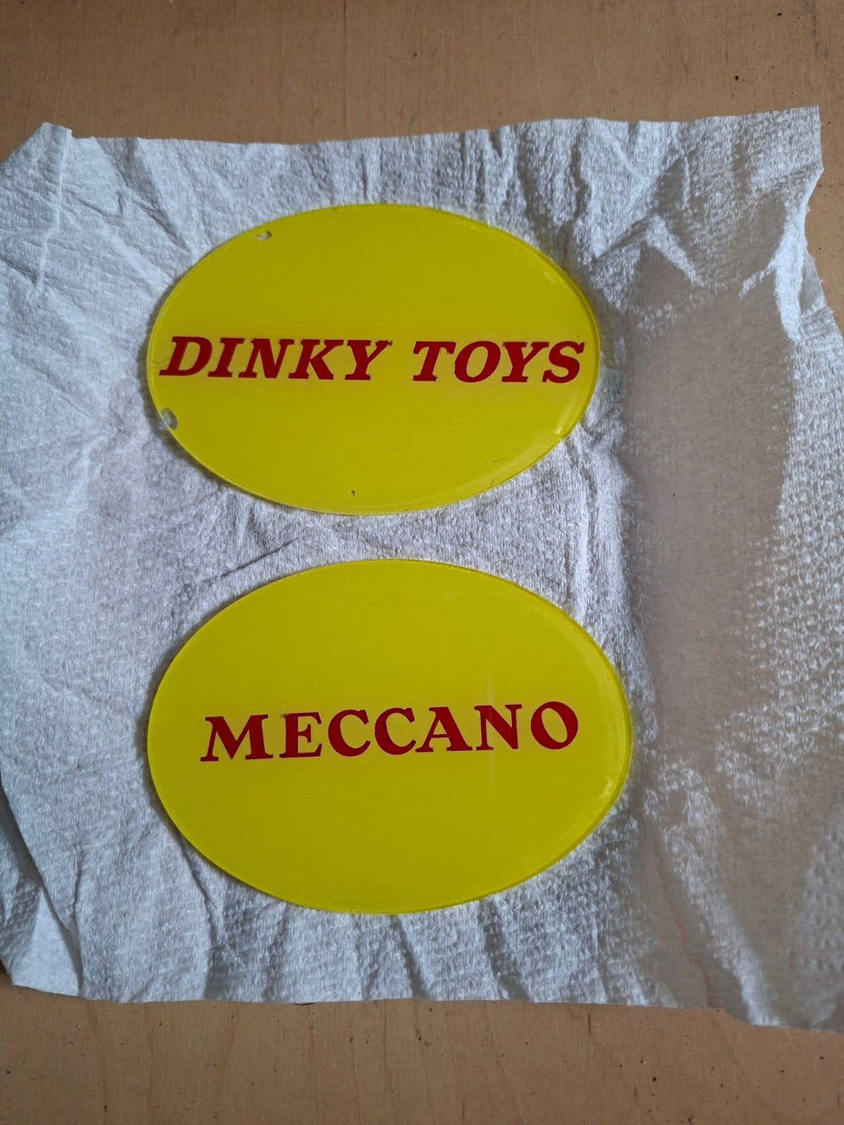 ≥ Dinky Toys & Meccano glasplaatjes display, oud! (m2406693752 ...
