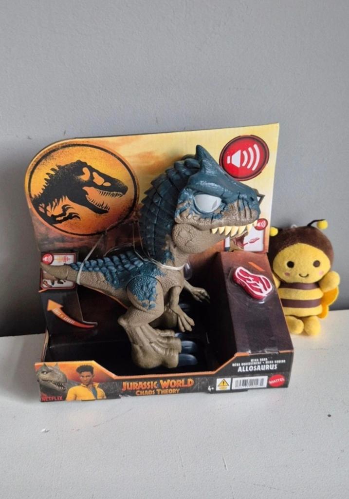 ≥ Jurassic World Chaos Theory Mega Roar Allosaurus — Speelgoed | Overig ...
