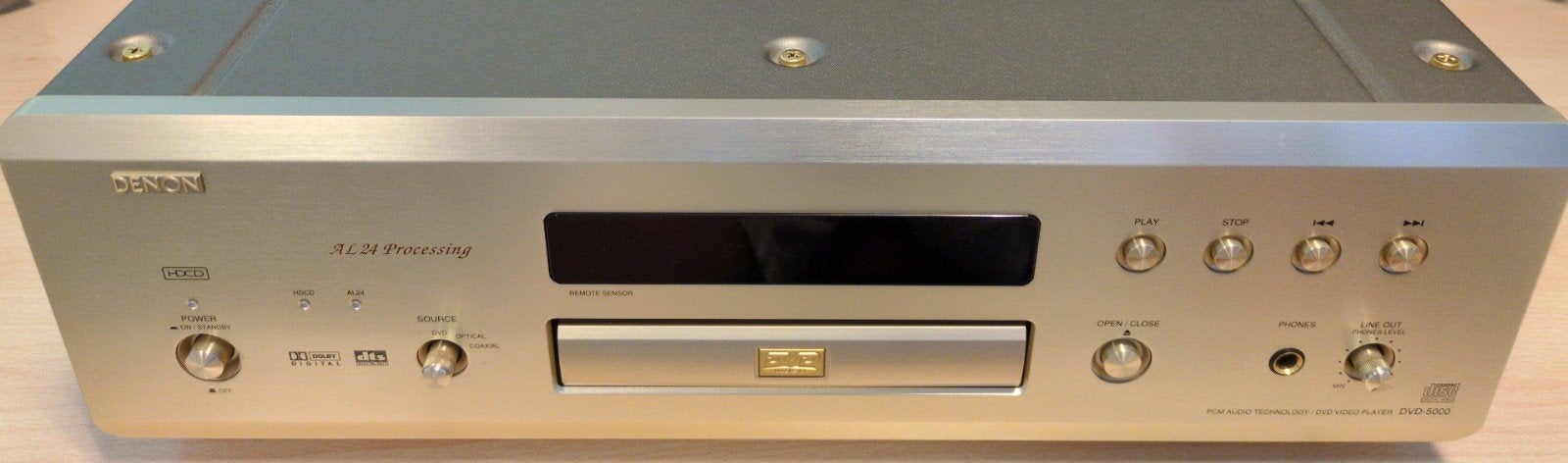 ≥ Denon DVD5000 high-end CD/HDCD/DVD/DAC speler refurbished — Cd ...