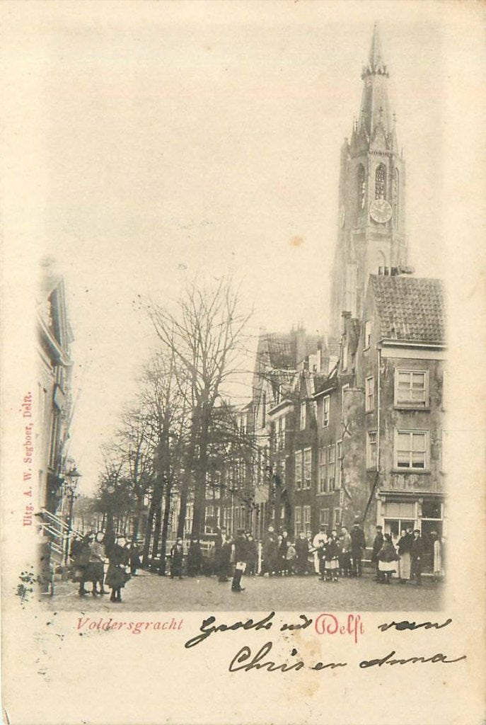 ≥ 388-432-003 Delft Voldersgracht (m2406907946) — Ansichtkaarten ...