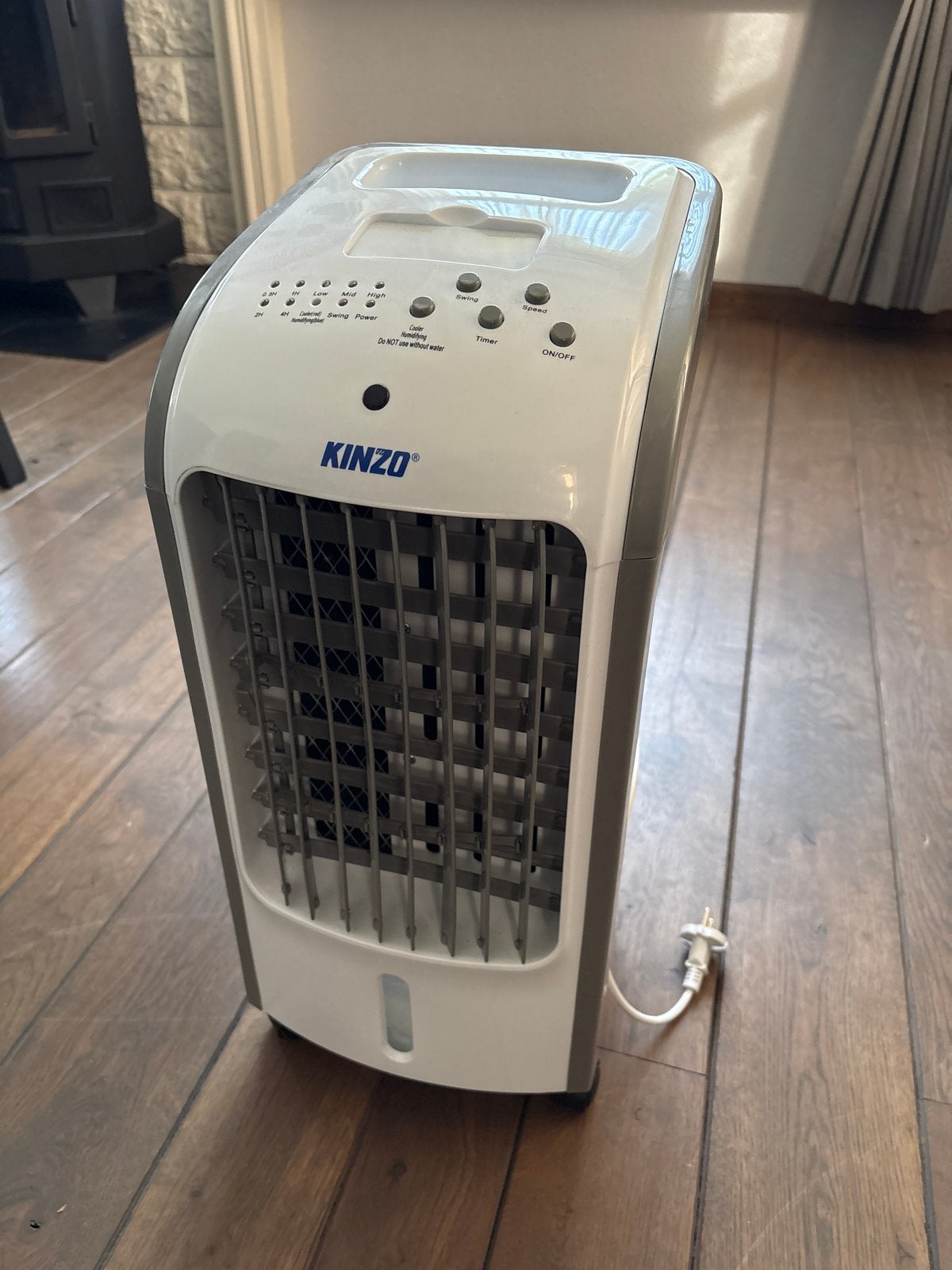 ≥ Kinzo Air Cooler 80W - Mobiele Airco met Afstandsbediening — Airco's ...