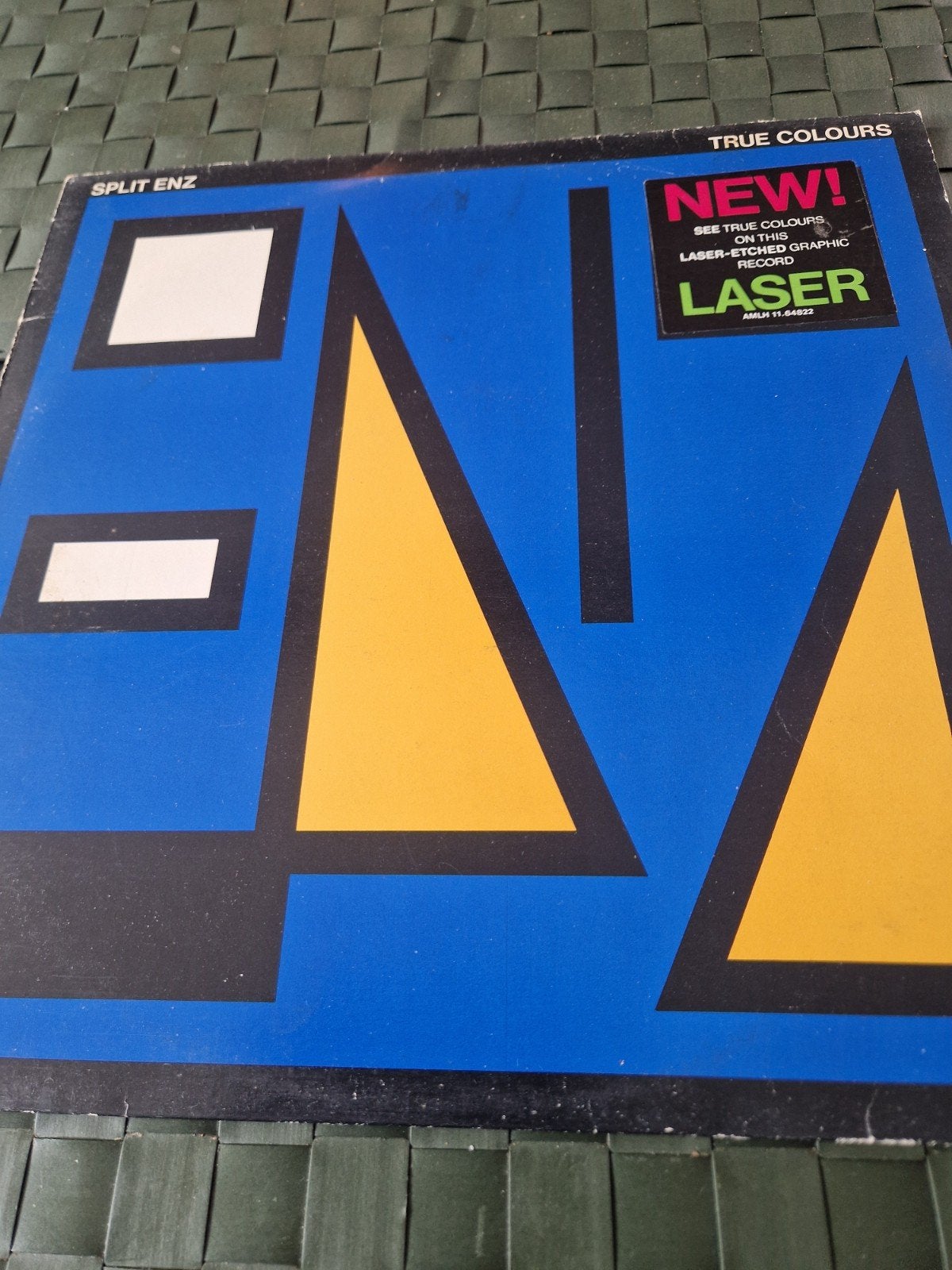 ≥ Split Enz - True Colours (Laser Etched Vinyl) — Vinyl | Pop — Marktplaats