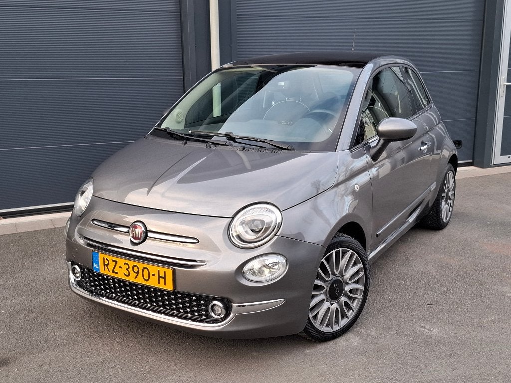 ≥ Fiat 500 1.2 Lounge 2018 Grijs - NAP - Panoramadak (m2404794106 ...