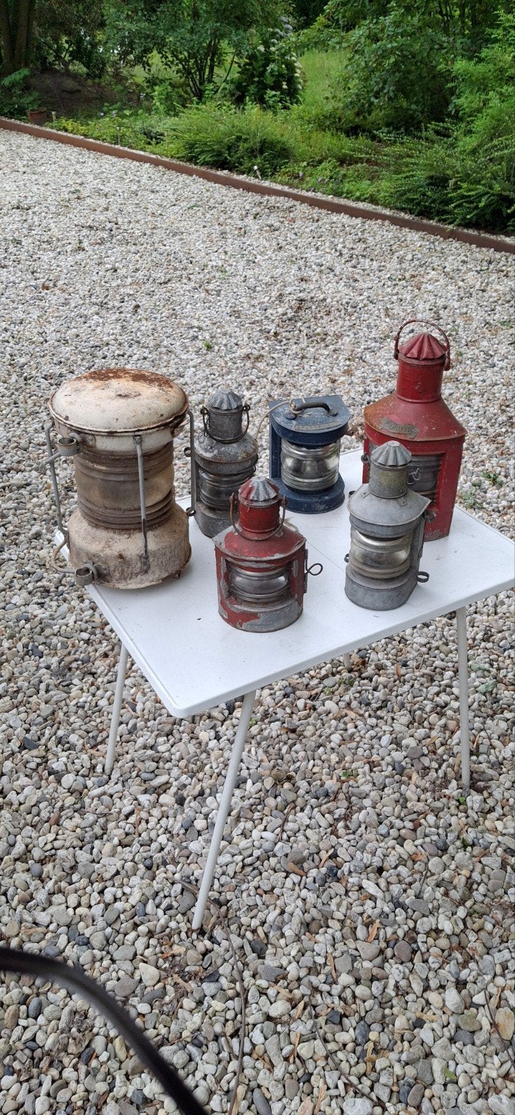 ≥ Diverse antieke scheepsnavigatie lampen — Antiek | Lampen — Marktplaats