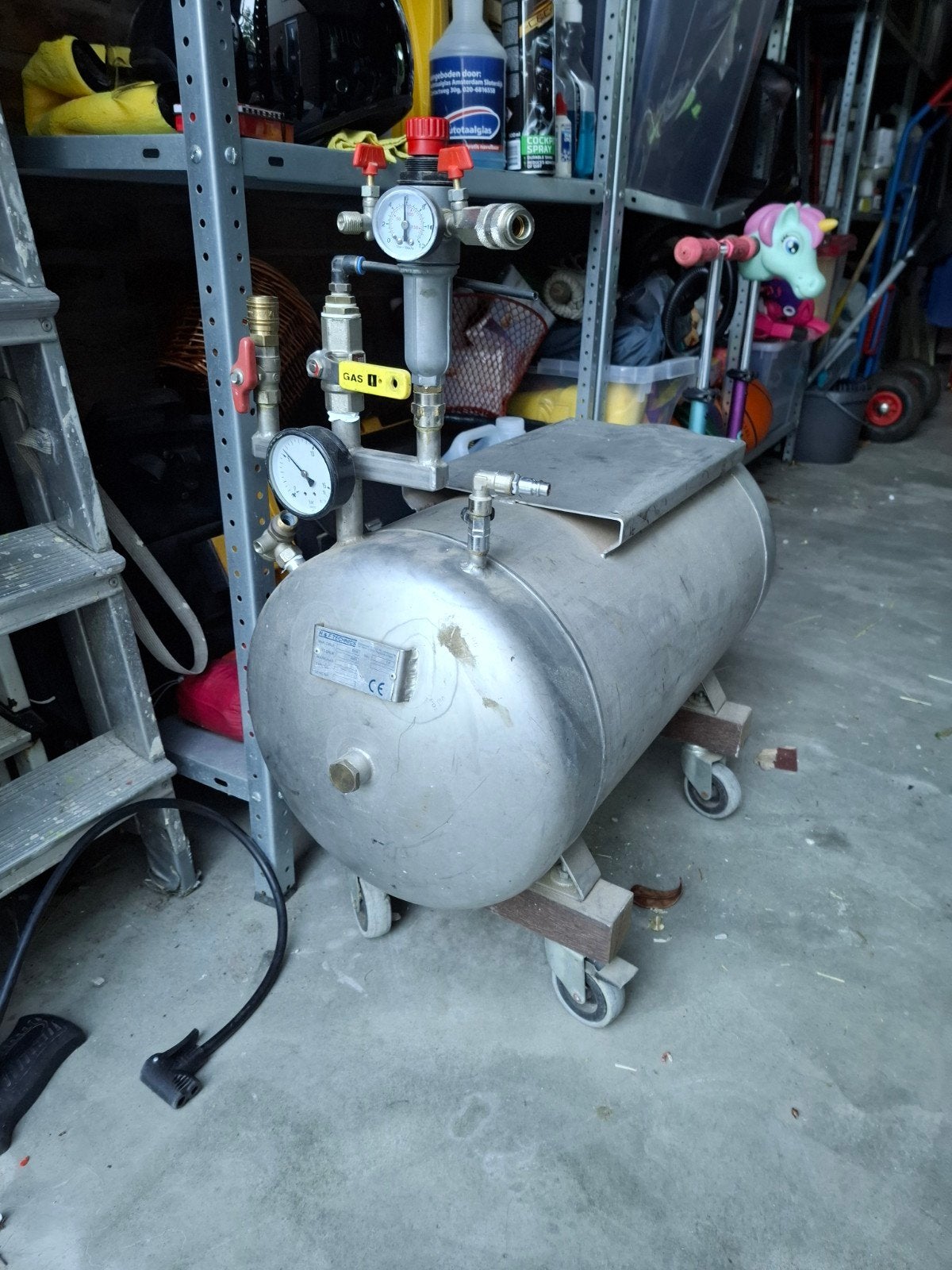 ≥ 50 liter RVS Compressor Tank - H&F Technics — Compressors — Marktplaats