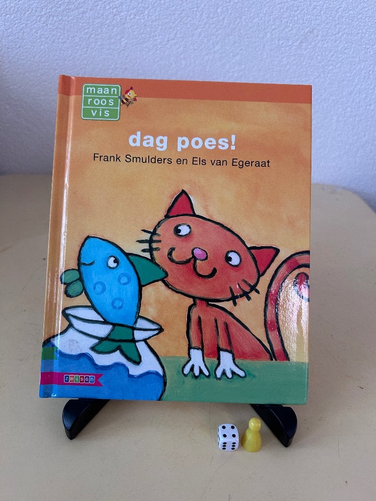 ≥ Maan Roos Vis - Dag poes! - Frank Smulders (Hardcover) — Kinderboeken ...