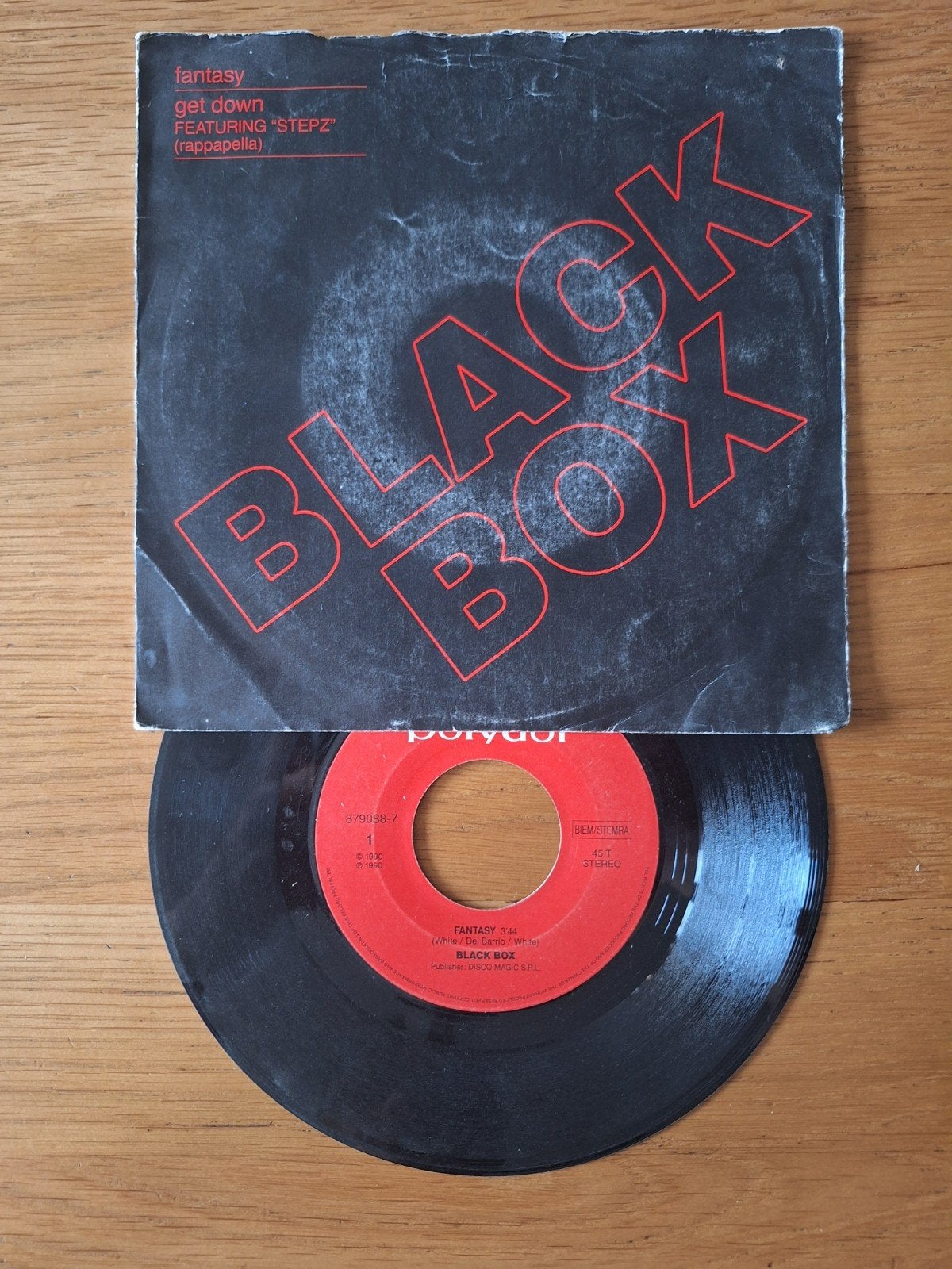 ≥ Black Box - Fantasy / Get Down (Single, 1990) — Vinyl Singles ...