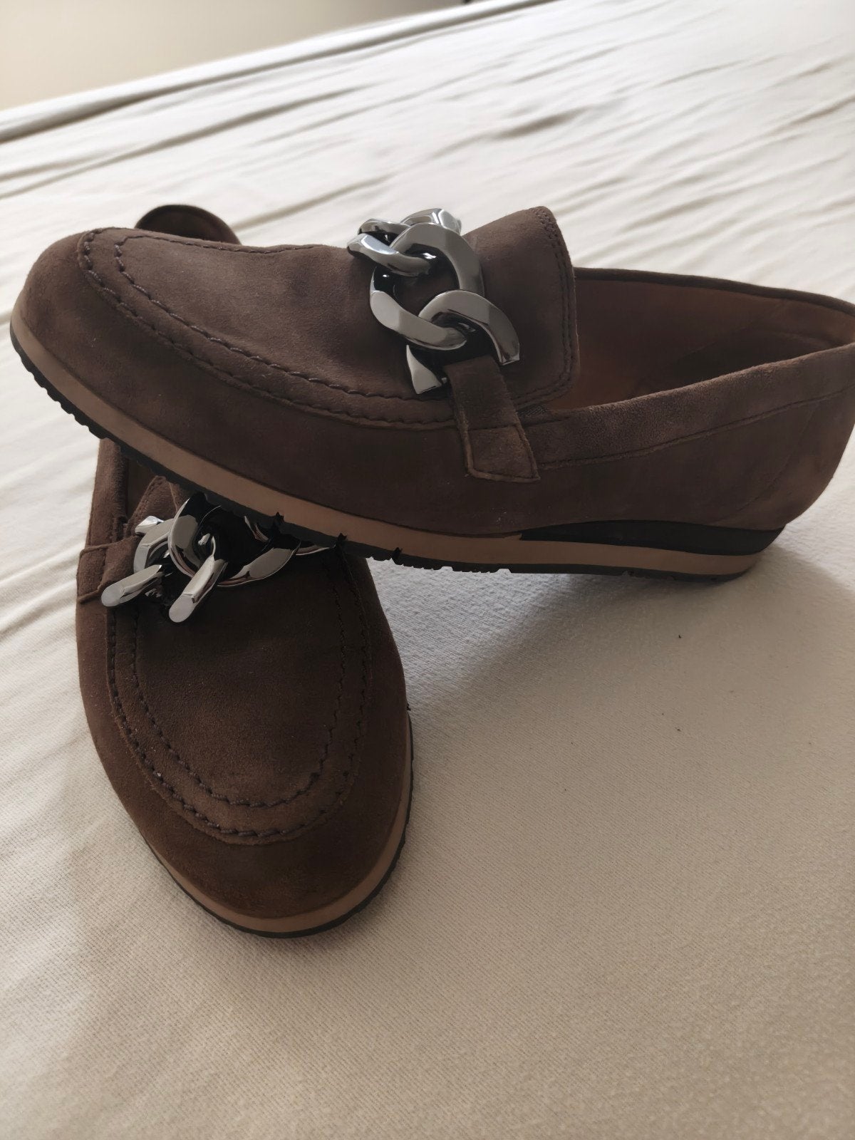 ≥ Gabor Comfort Instappers Bruin 38.5 1 x gedragen — Schoenen — Marktplaats