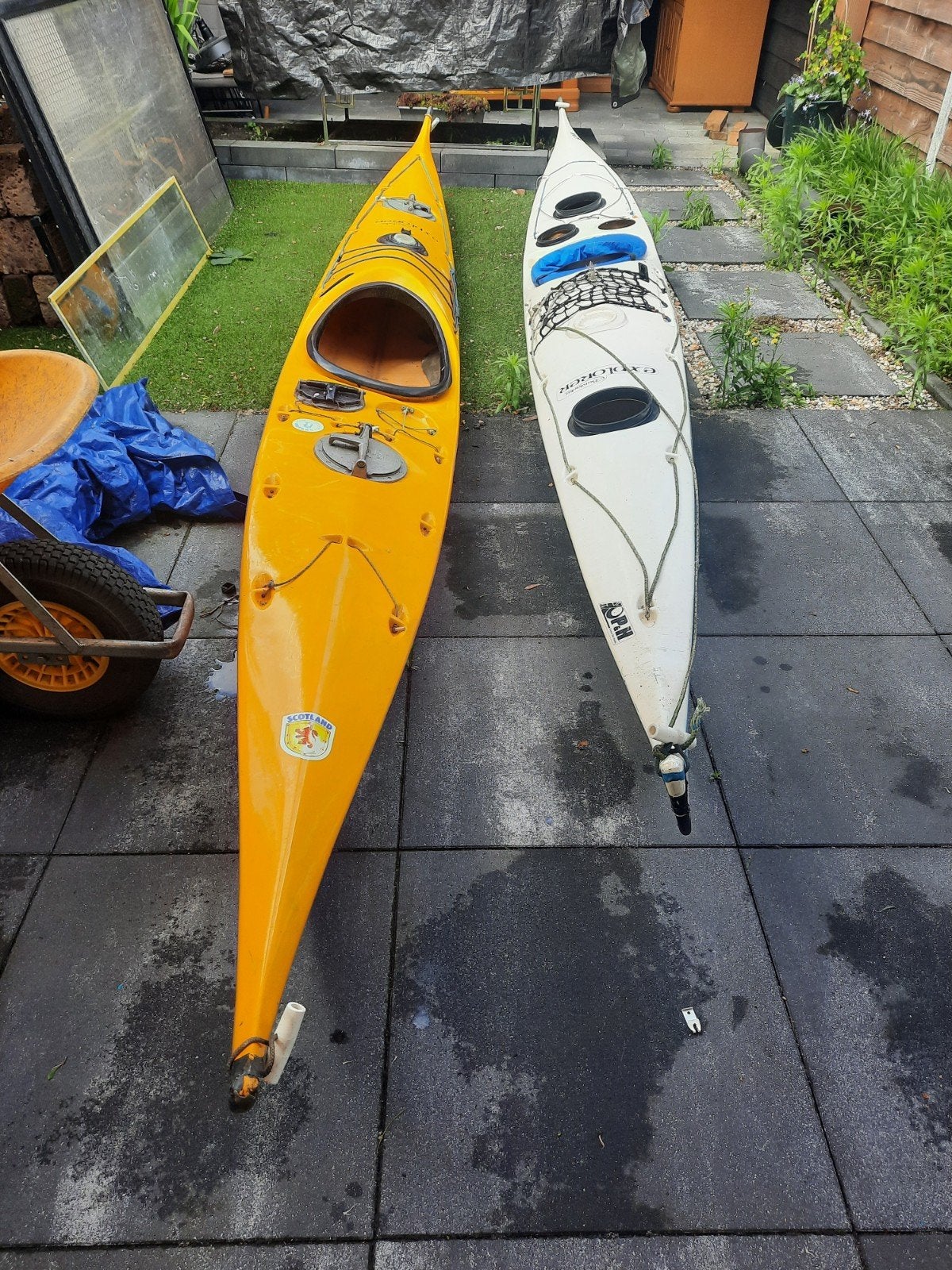 ≥ 2x baidarka Explorer zeekajak — Kano's — Marktplaats