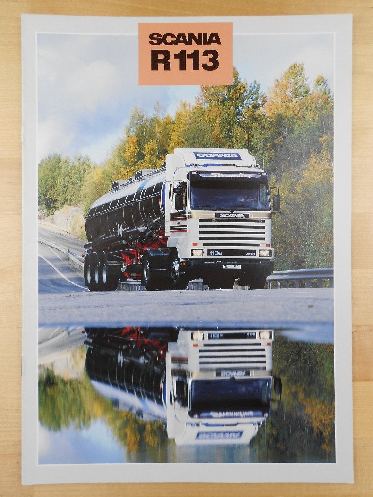 ≥ Scania R113 Brochure 1990 – R 113 Streamline — Auto's | Folders en ...
