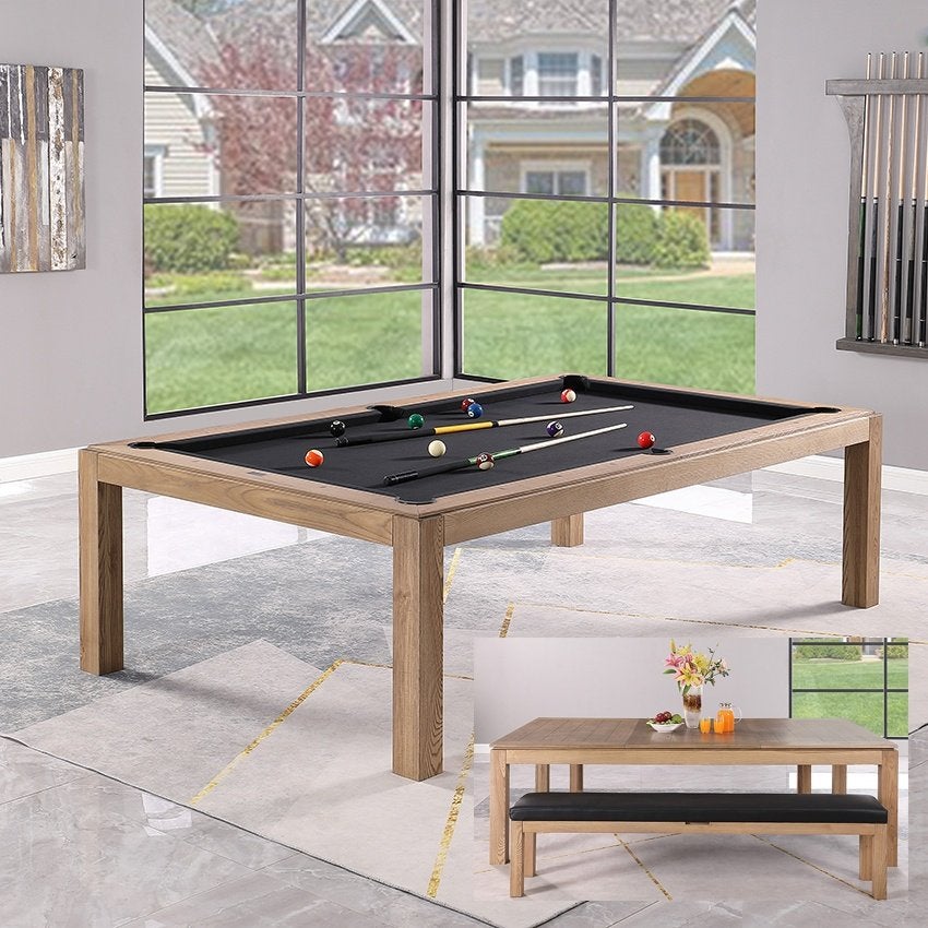 ≥ Pooltafel Lexor Dinner Design Vintage Oak 7ft / 8ft — Biljarten en ...