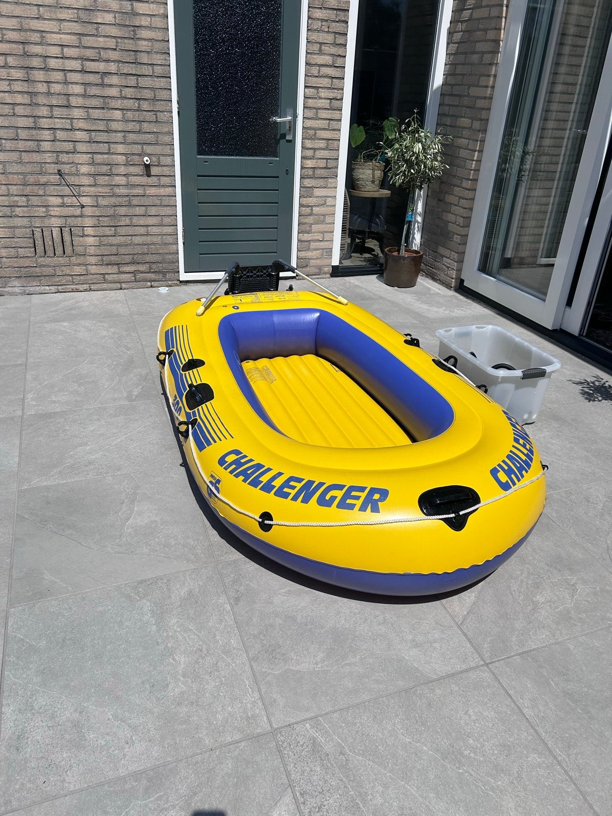 ≥ Intex Challenger 300 opblaasboot met motorsteun (m2413777631) — Kano ...
