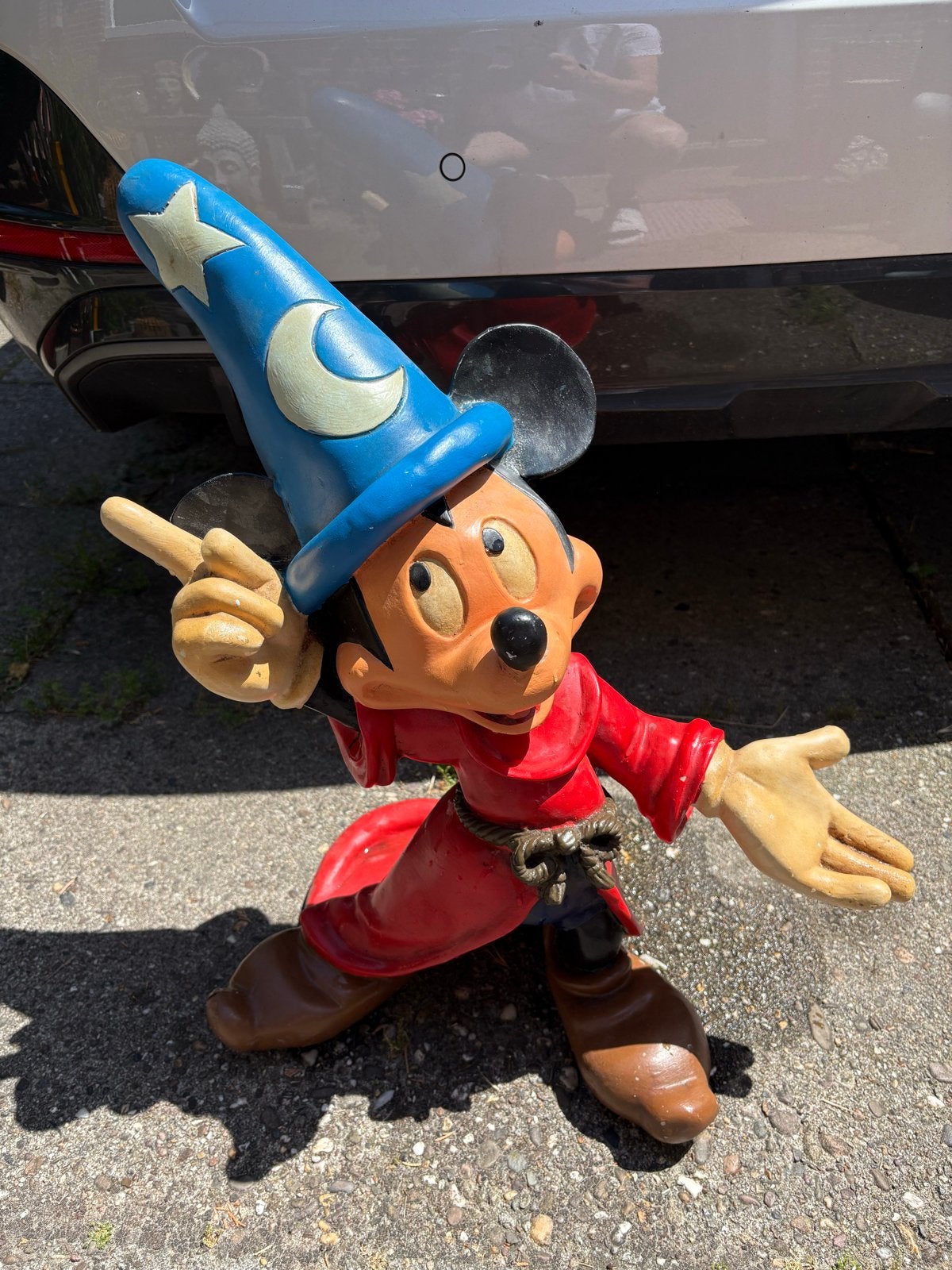 ≥ Vintage Mickey Mouse Fantasia beeld - Tuinbeeld — Tuinbeelden ...