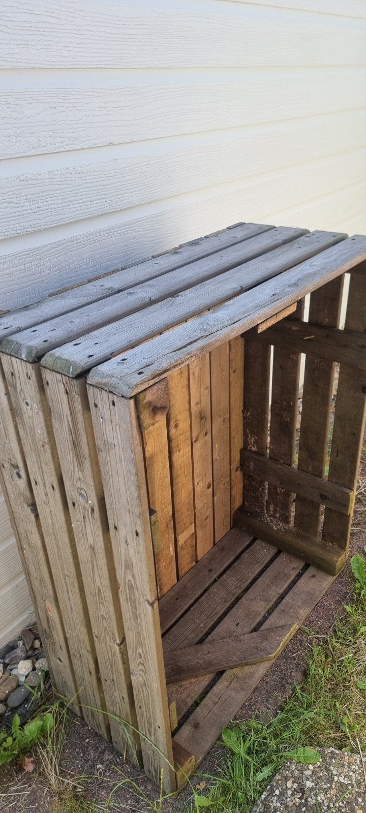 ≥ Houtopslag van 1.20m bij 1m — Haardhout — Marktplaats