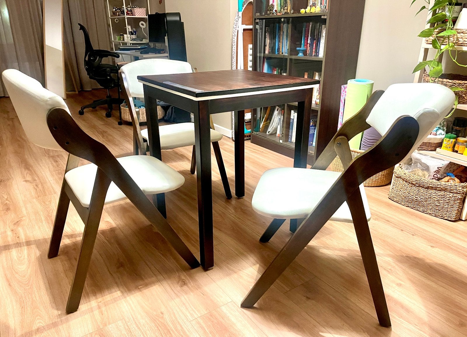 ≥ Dinner Table + 3 Chairs — Tafels | Eettafels — Marktplaats