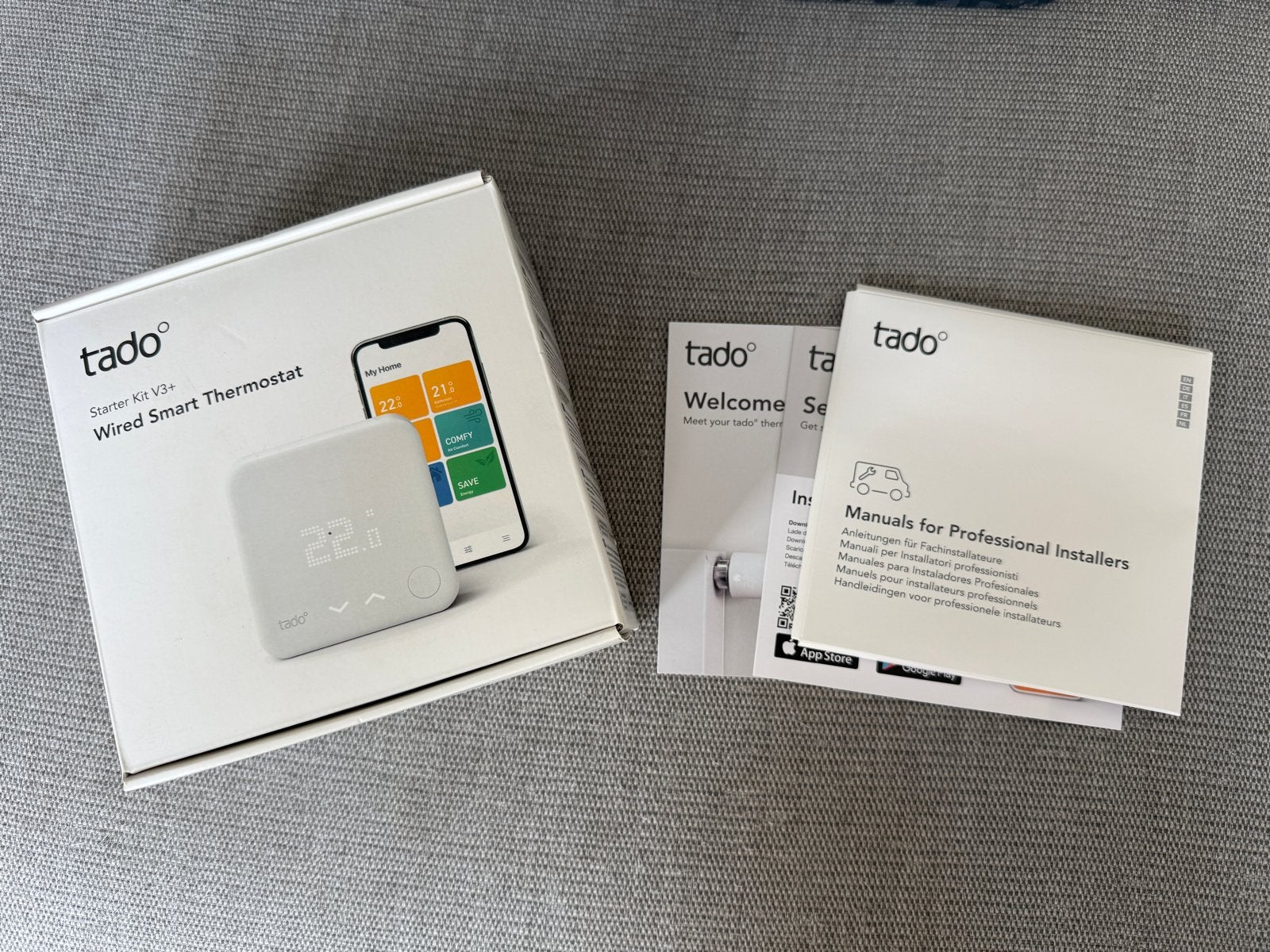 ≥ Tado Starter Kit V3+ Bedrade Slimme Thermostaat — Thermostaten ...