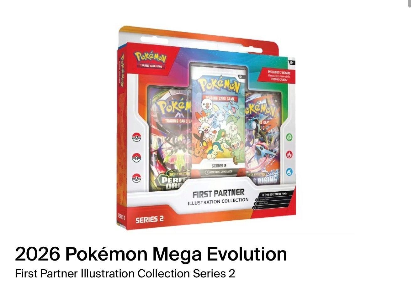 ≥ Pokémon First Partner Illustration Collection Series 2 (m2415872081 ...