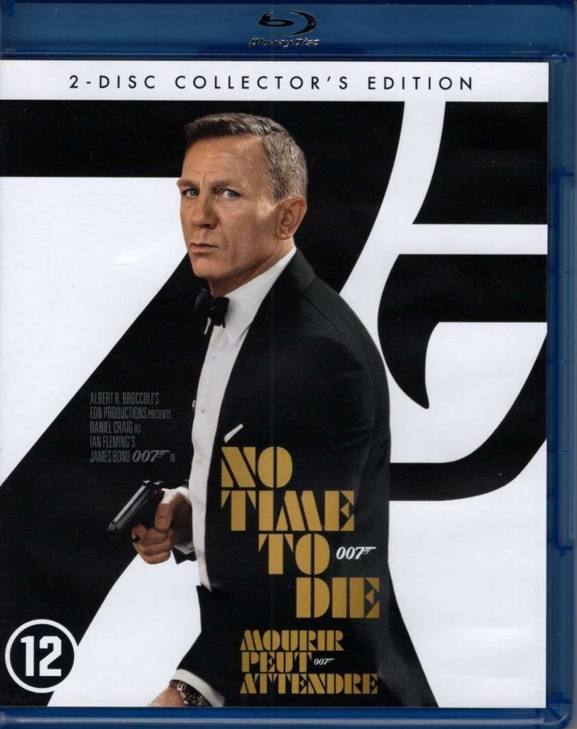 ≥ No Time to Die (2021, Daniel Craig) - IMDb 7.3 - NL uitgave — Blu-ray ...