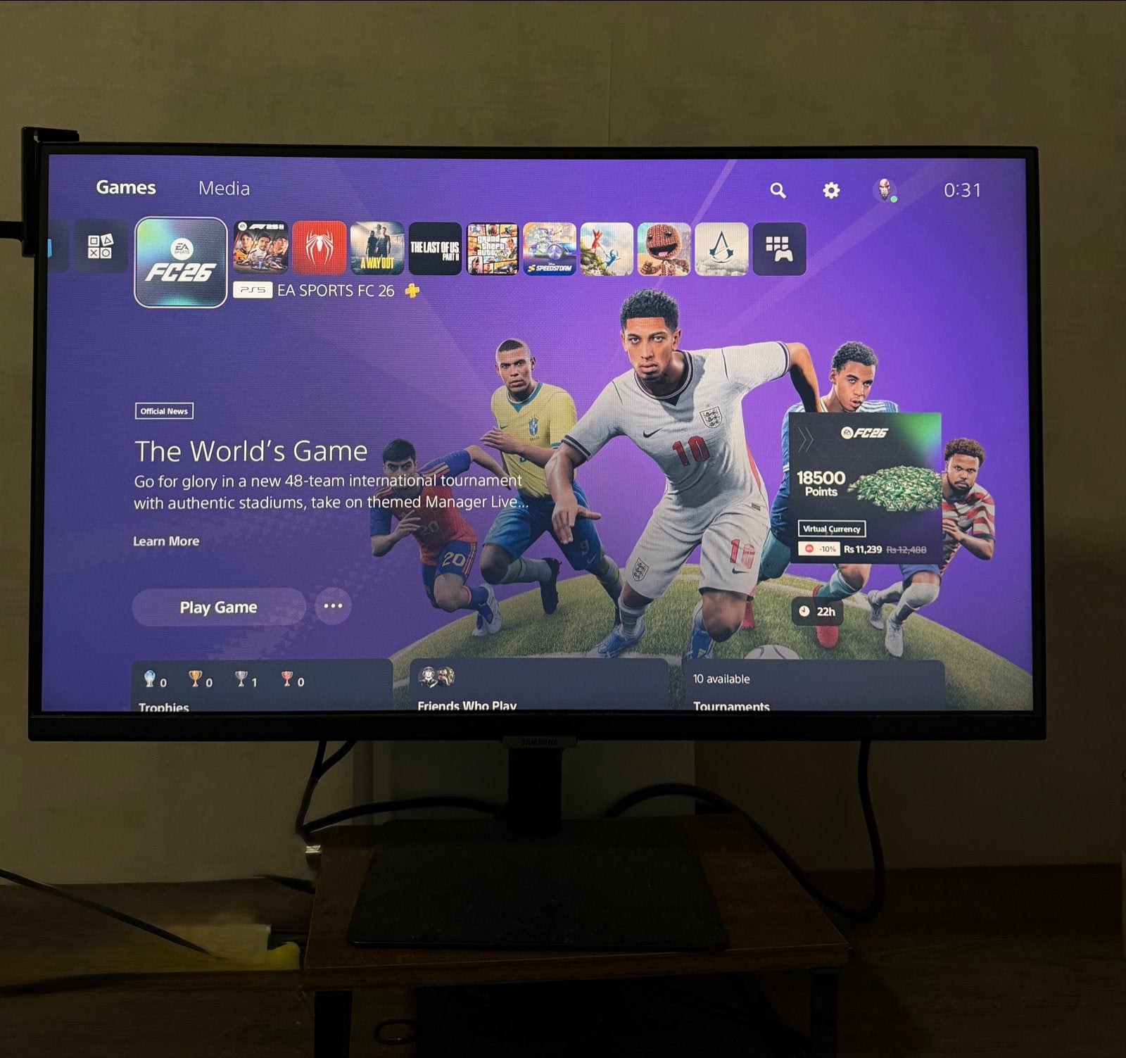 ≥ Samsung Smart Monitor M5 27” (S27AM500NR)– Uitstekende Staat ...