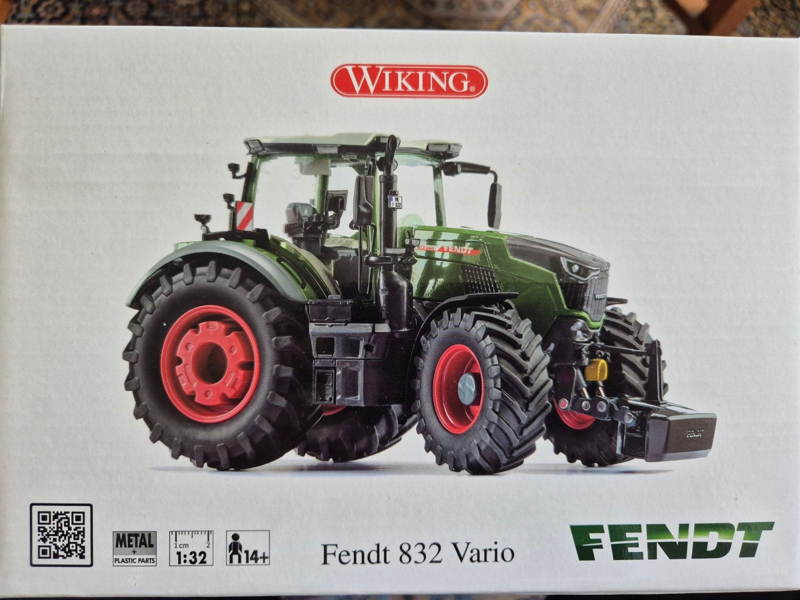 ≥ Wiking Fendt 832 Vario Tractor Schaalmodel 1:32 Nieuw — Modelauto's ...
