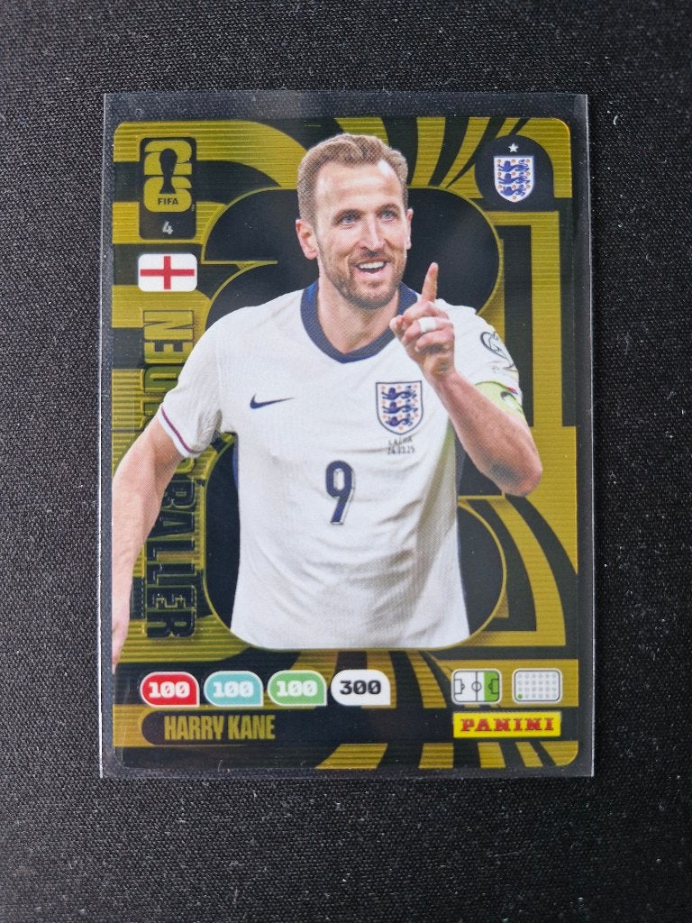 ≥ Golden Baller Harry Kane - Panini Adrenalyn XL WK 2026 — Stickers en ...