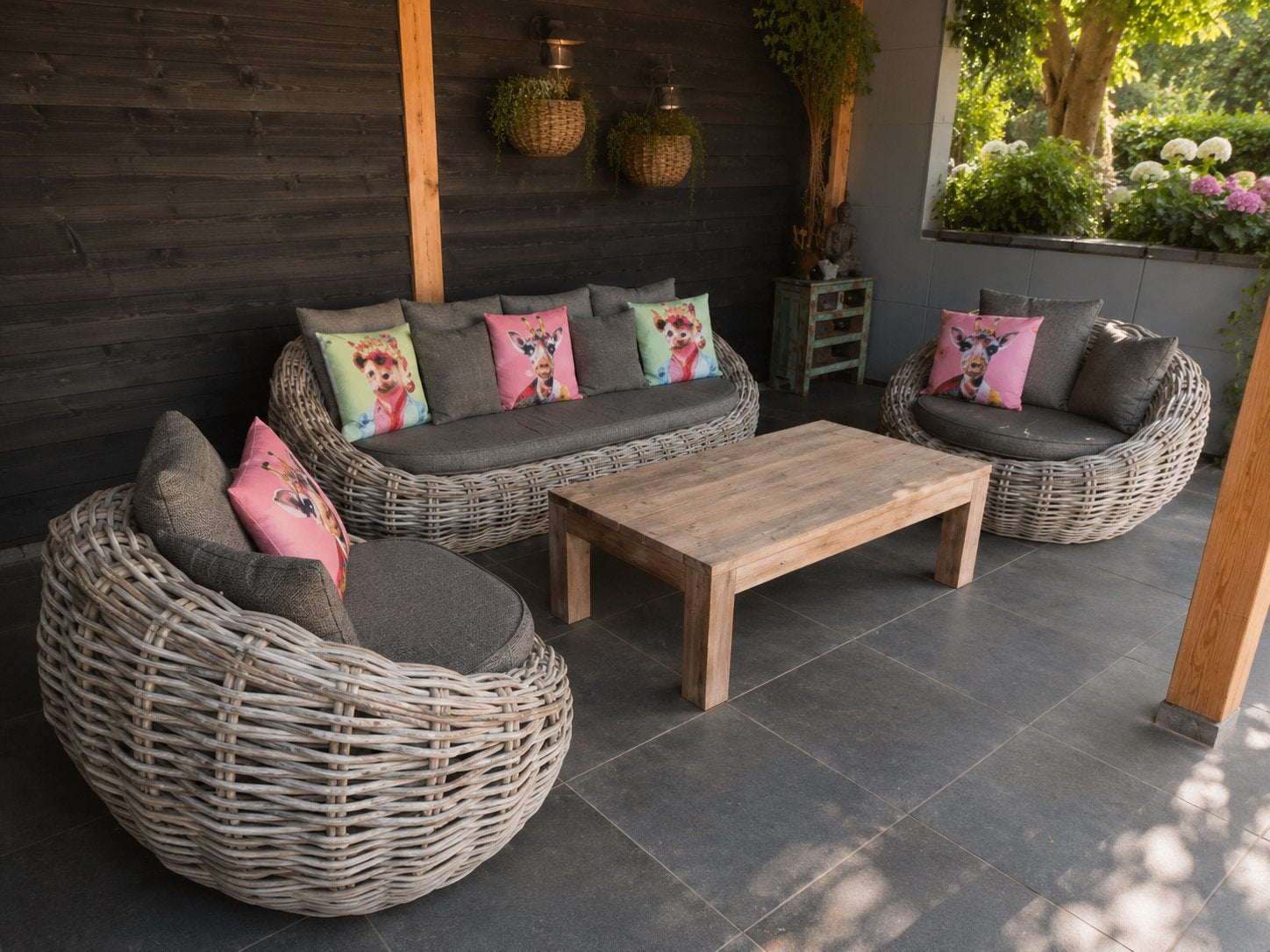 ≥ ECHTE ROTAN Loungeset Tuinset loveseat NIEUWPRIJS: €6037 (m2406166369 ...