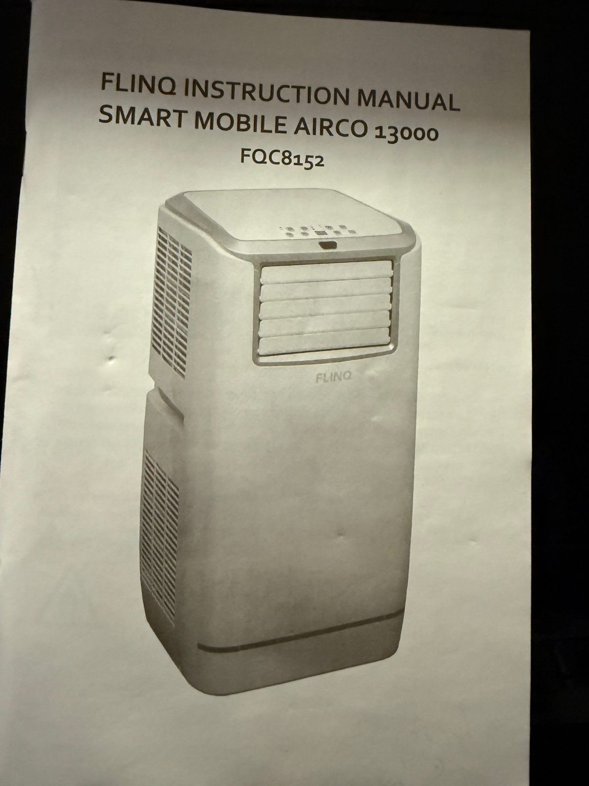 ≥ FLINQ Slimme Mobiele Airco 13000 BTU met Raamafdichtingskit ...