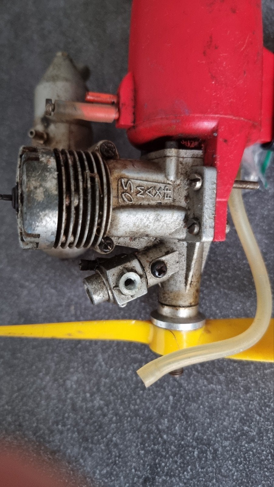 ≥ OS MAX FSR 40 RC vliegtuigmotor met propeller — Modelbouw ...