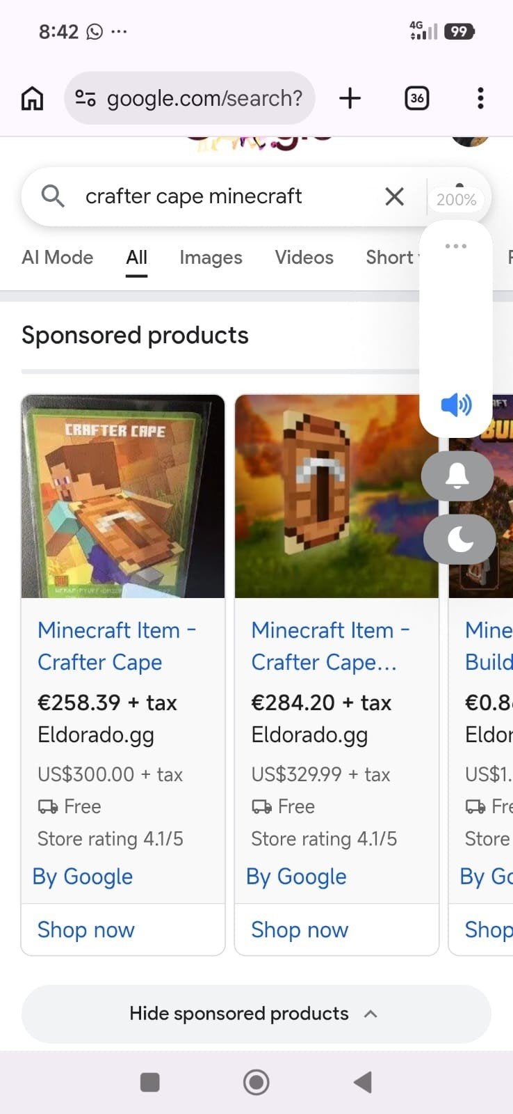 Minecraft Crafter Cape - Exclusieve In-Game Item (m2412595538) — Games ...