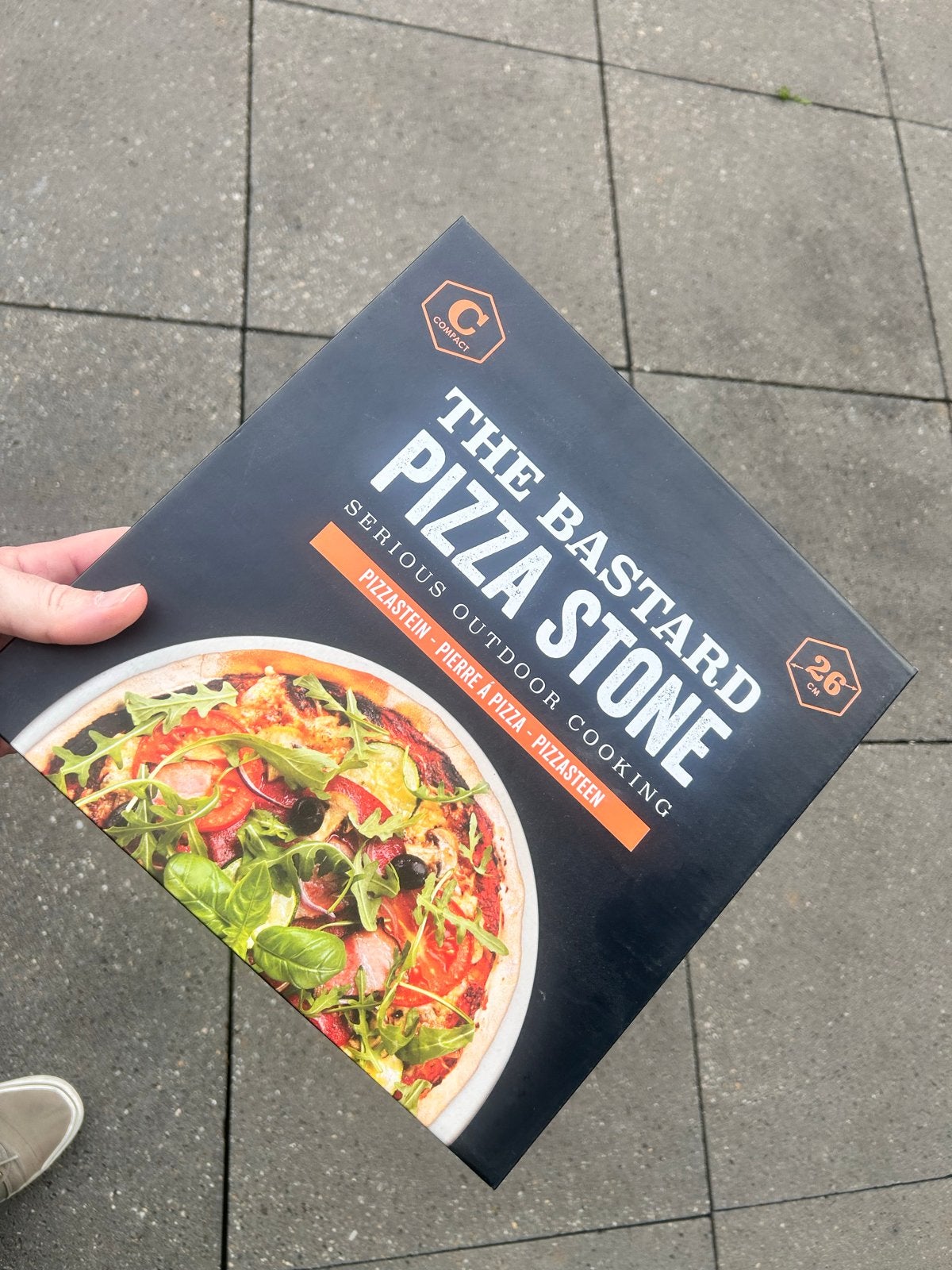 ≥ The Bastard Pizza Steen - 26 cm (Nieuw) — Buitenkeukens — Marktplaats