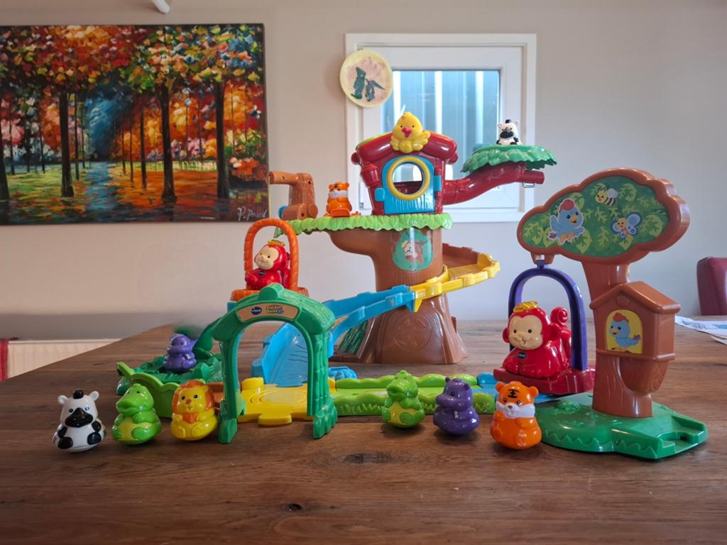 ≥ VTech Zoef Zoef Dieren Boomhuis Speelset met extra dieren — Speelgoed ...