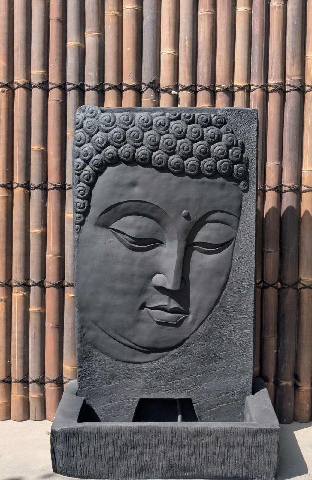 ≥ Mooie oosterse boeddha Buddha fontein waterornament beton ...
