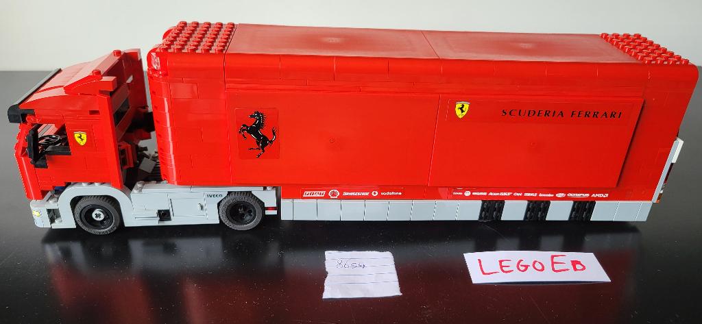 ≥ Lego 8654 - Scuderia Ferrari Truck - Ferrari — Speelgoed | Duplo en ...