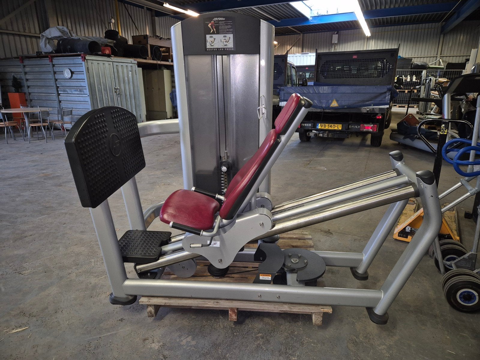 ≥ Life Fitness Signature Leg Press pro — Fitnessapparatuur — Marktplaats